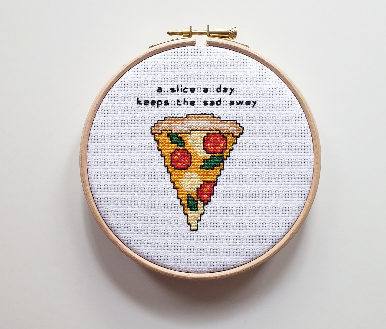 Pizza Cross Stitch PDF Pattern Instant Download - Etsy