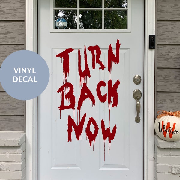 Scary Window Decal - Etsy