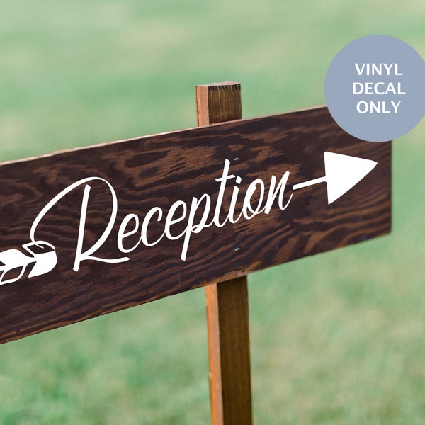 Reception Sign - Etsy