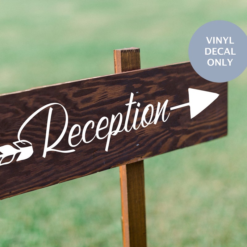 Reception Signs - Etsy