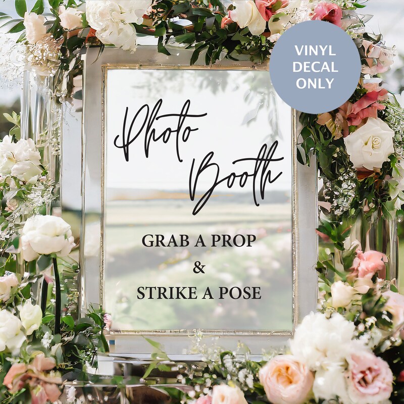 Photo Booth Sign - Etsy