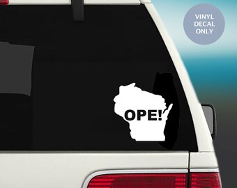 Ope Sticker - Etsy