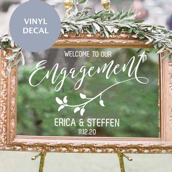Welcome to Engagement Decal - Etsy