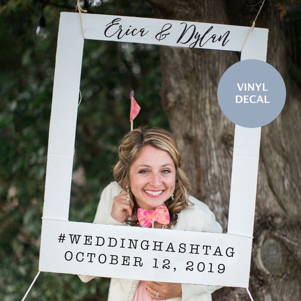 Photo Frame Decal - Etsy