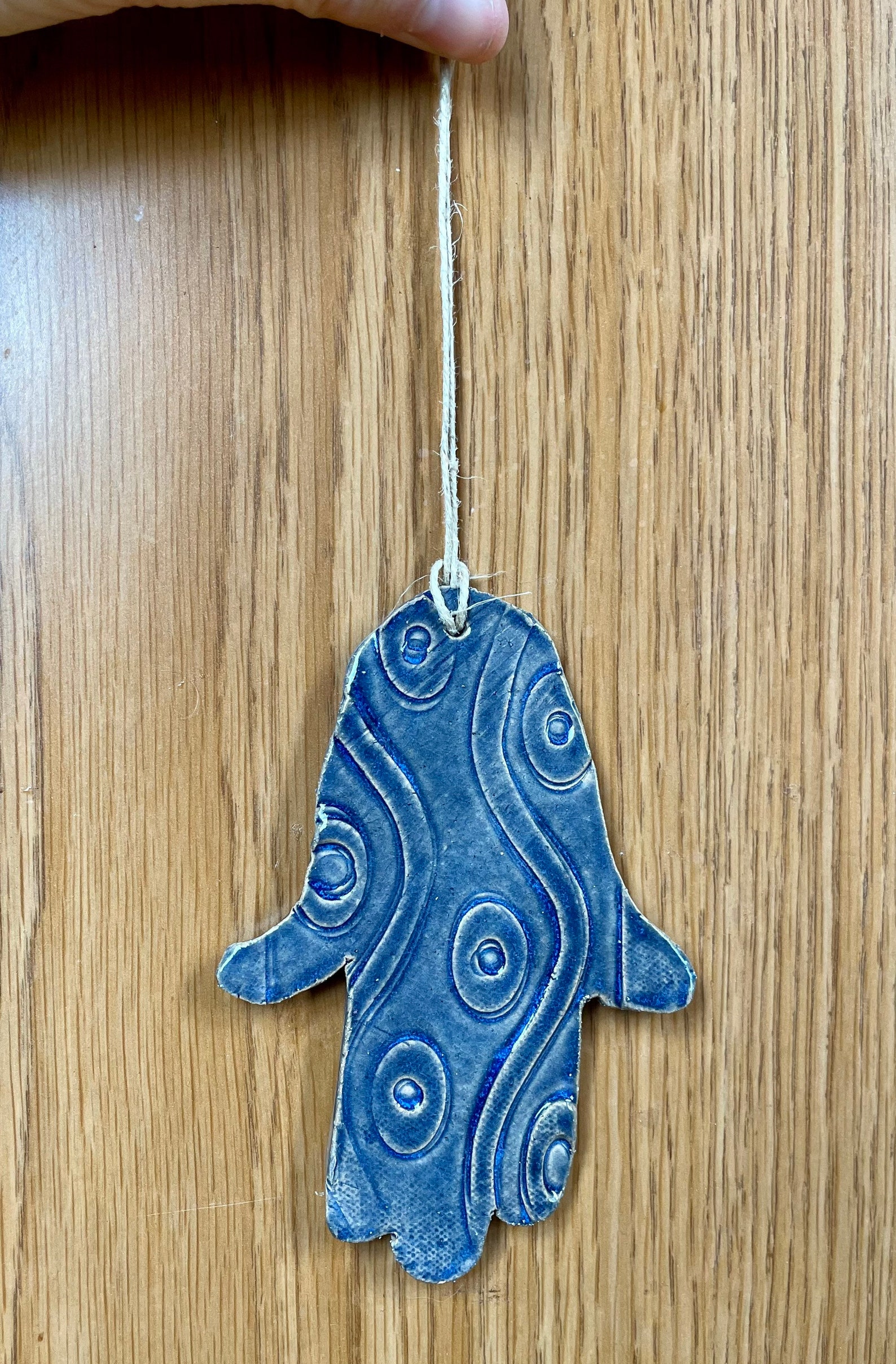 Hamsa Wall Hanging | Handmade Ceramic - Etsy