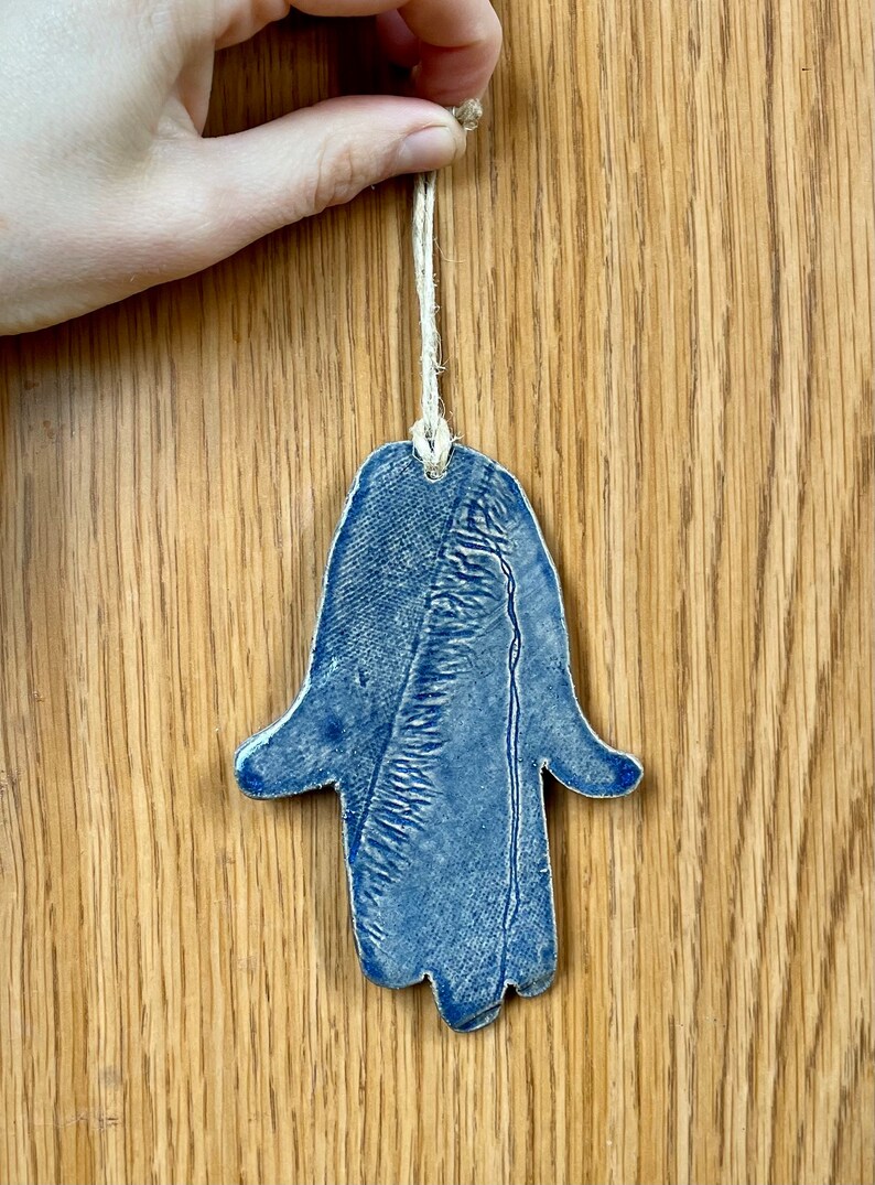 Hamsa Wall Hanging | Handmade Ceramic - Etsy