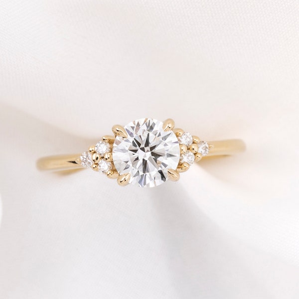 Large Lab Diamond Rings - Etsy