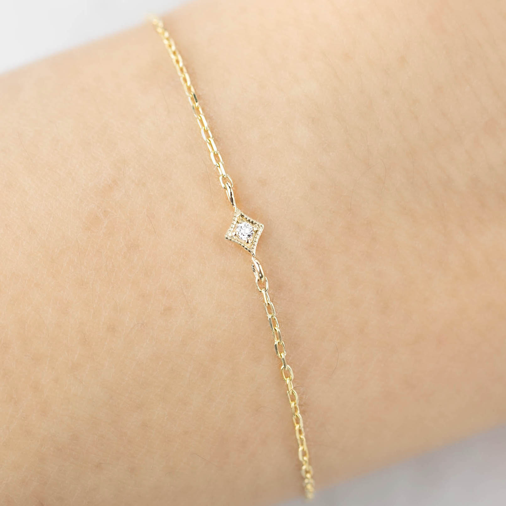 Simple Diamond Bracelets For Women