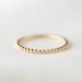 14k Solid Gold Stack Ring, Stack Ring Solid Gold, Bead Ring, Dainty Gold Ring, Dainty Bead Ring ...