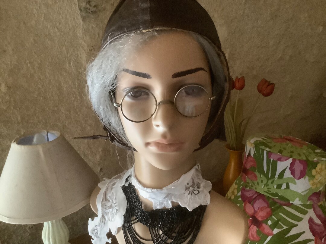 Antique French Spectacles in Original Cardboard Case. Wire Frame Eye ...