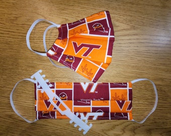 Virginia Tech Face Mask - Etsy