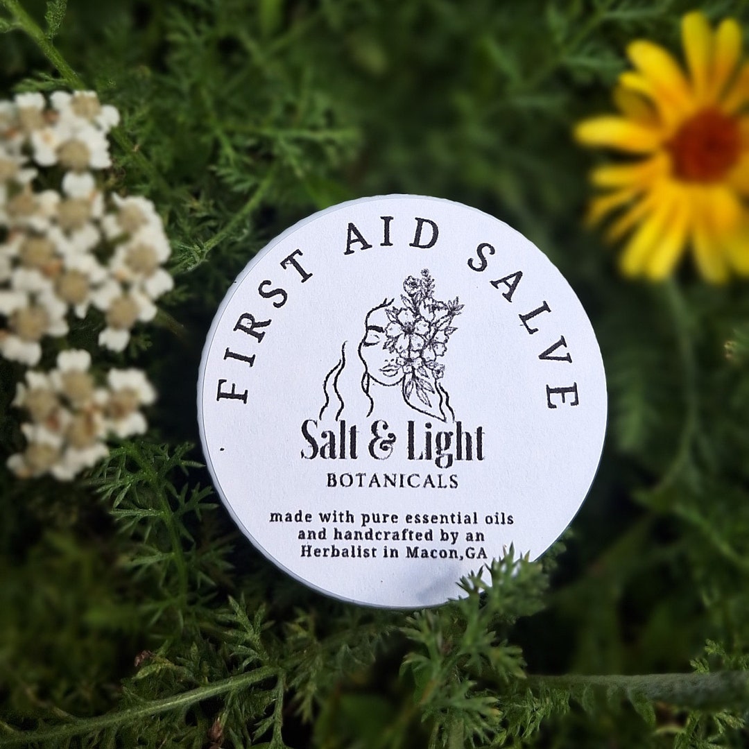 FIRST AID Salve Rashes Bug Bites Wounds - Etsy Canada