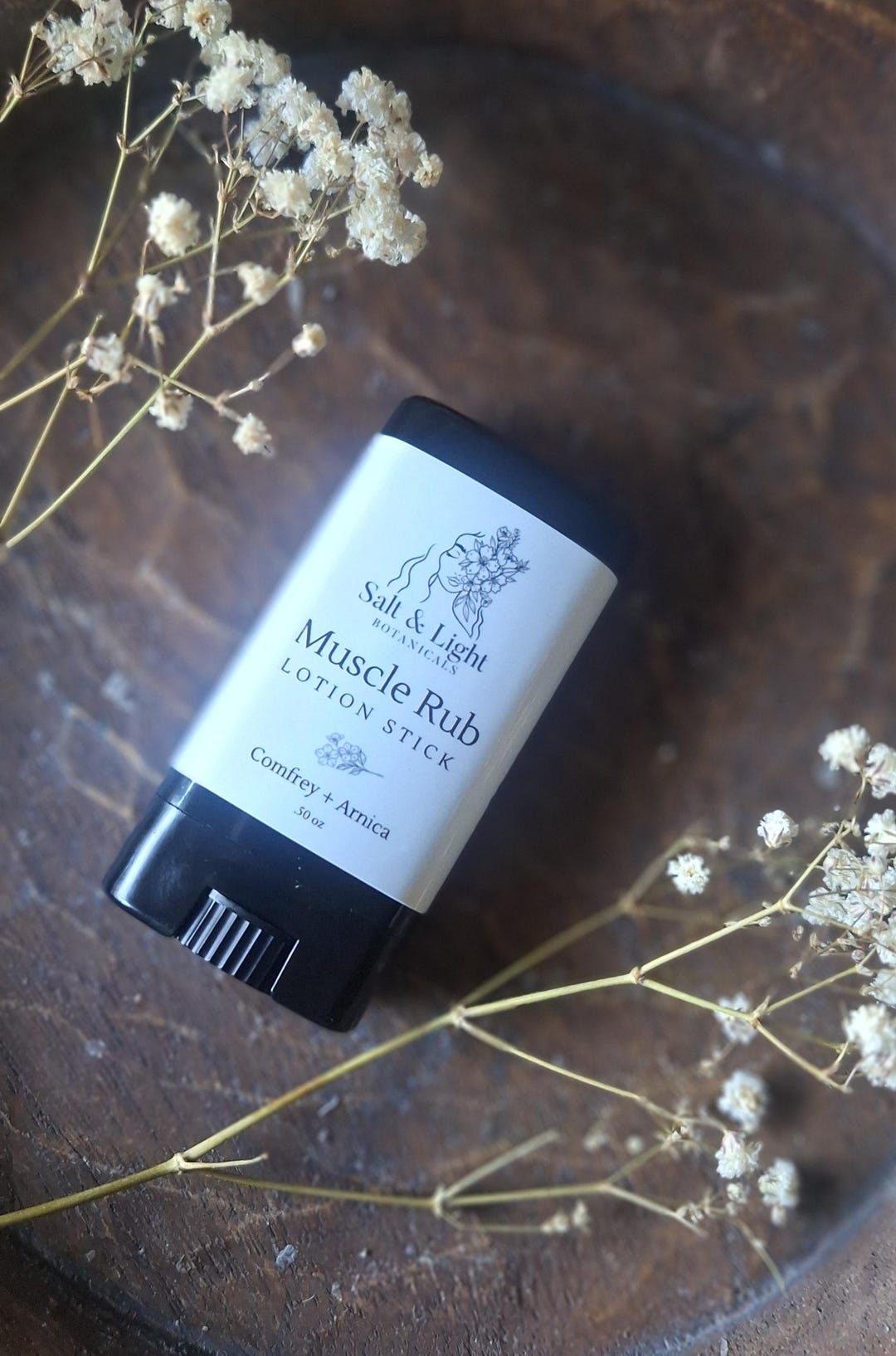 Muscle Rub Balm Stick Balm Salve Comfrey Arnica Nurse Caregiver Salve ...