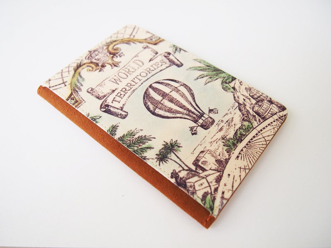 Vintage Balloon Passport Cover Passport Holder Passport - Etsy