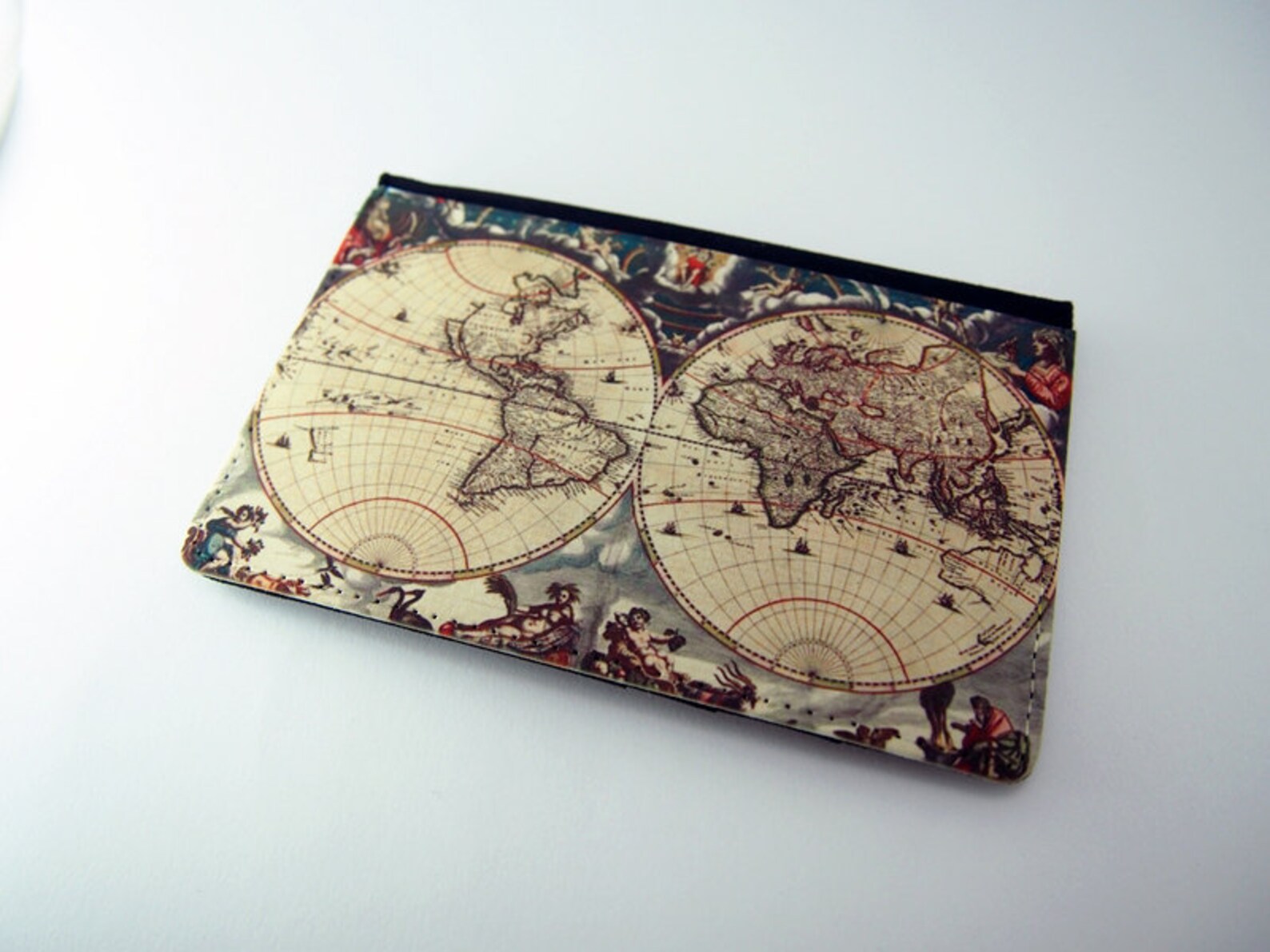 World Map Passport Cover Passport Holder Passport Wallet - Etsy