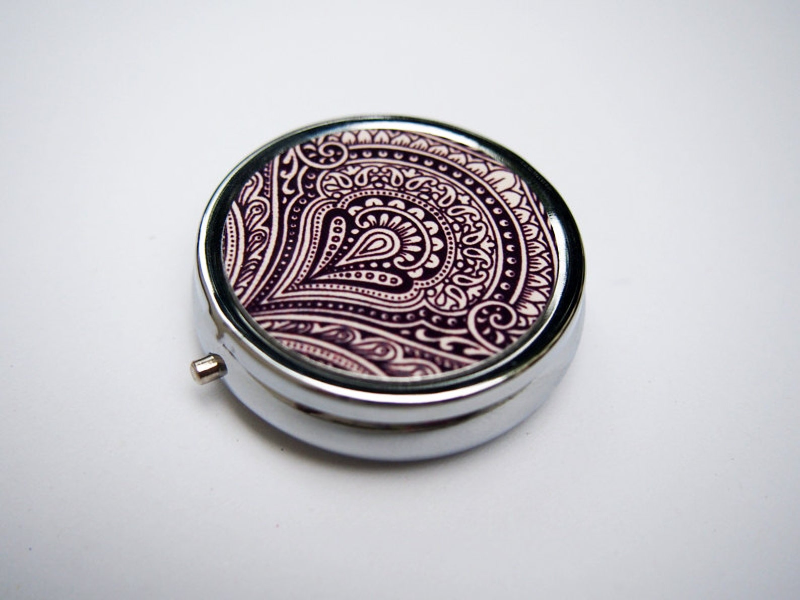 Vintage Pattern Pill Case Pill Box Pill Holder - Etsy