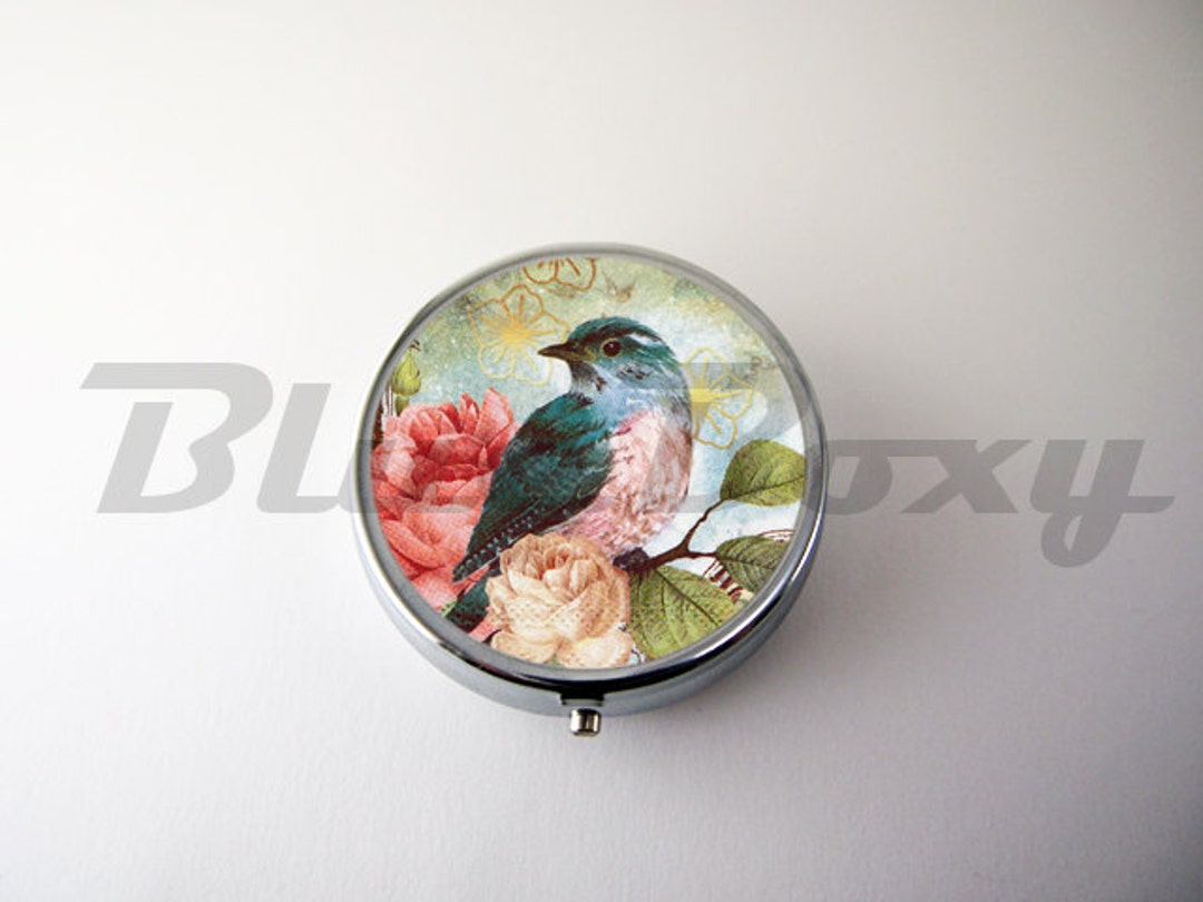 The Bird Pill Case, Pill Box, Pill Holder - Etsy