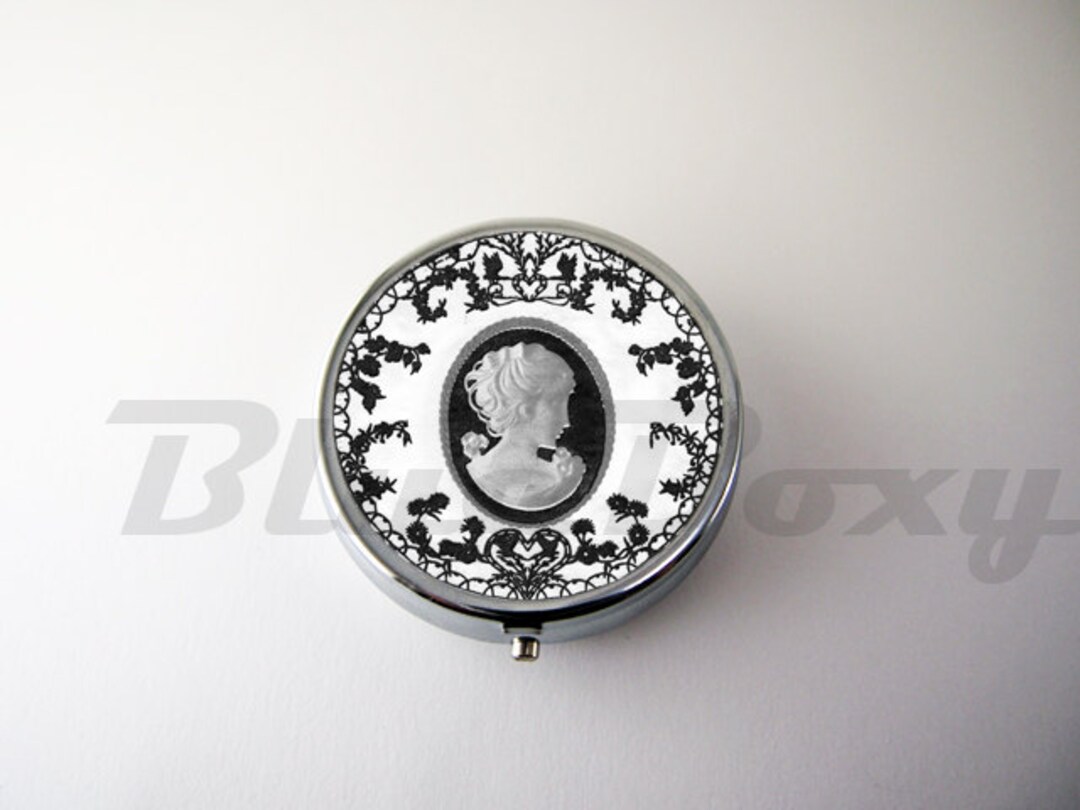 Cameo Pill Case, Pill Box, Pill Holder - Etsy