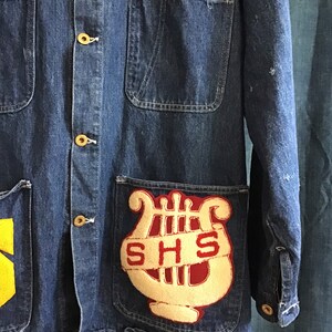 Vintage Stone Cutter Chore Jacket Patched Up - Etsy