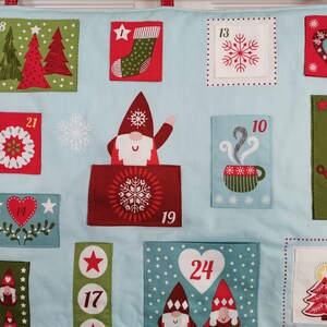 Advent Calendar Hygge Scandi Christmas Wall Hanging Countdown Christmas ...