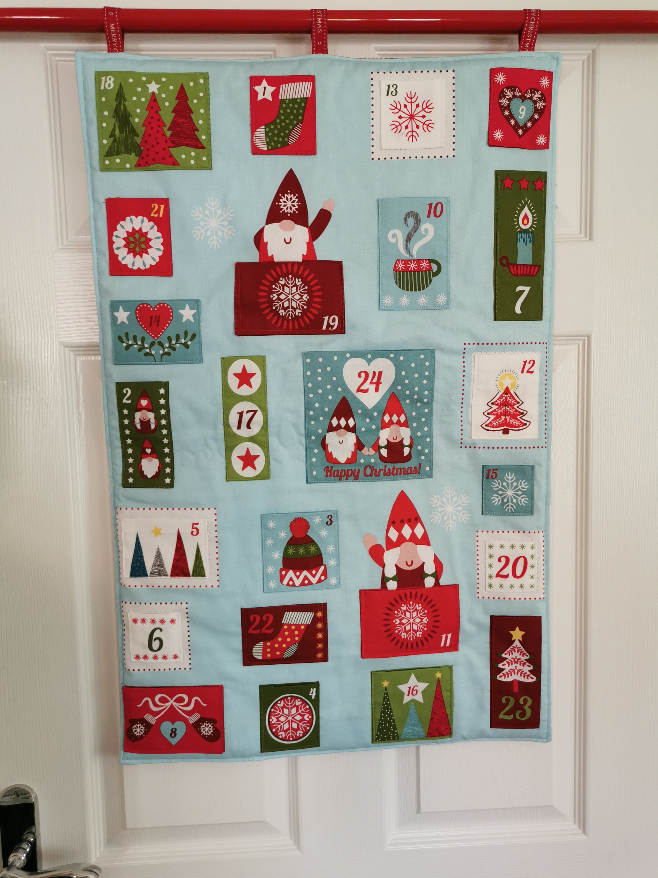 Advent Calendar Hygge Scandi Christmas Wall Hanging - Etsy UK
