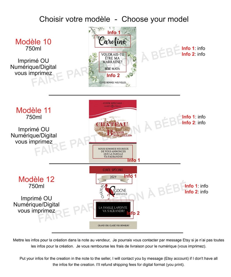 Announcement Pregnancy Label, Announcement Pregnancy Baby, Wine Label ...