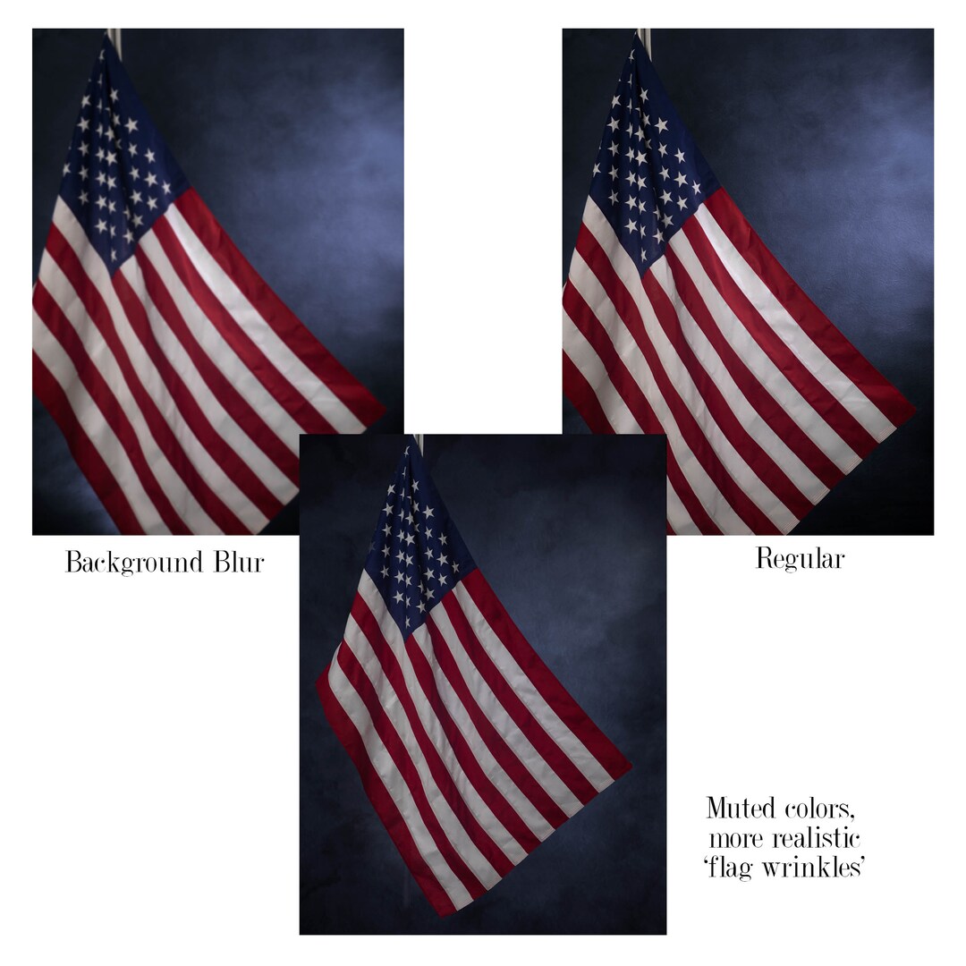 Digital Composite Backdrop FLAG for Military Head Shots, Police ...