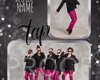 Memory Mate Template Dance - Etsy