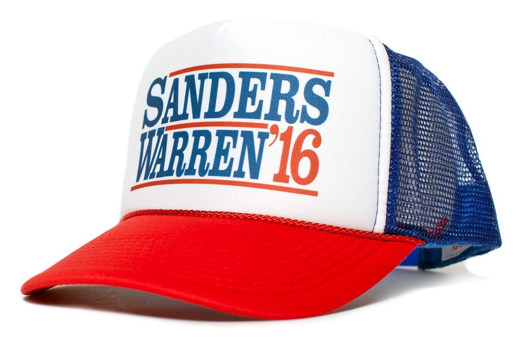 Bernie Sanders Elizabeth Warren 2016 Adult One-size Campaign Hat Cap ...