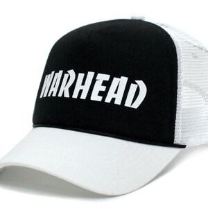 WARHEAD Font Hat Classic Truckers Baseball Caps Adjustable Adult Multi ...
