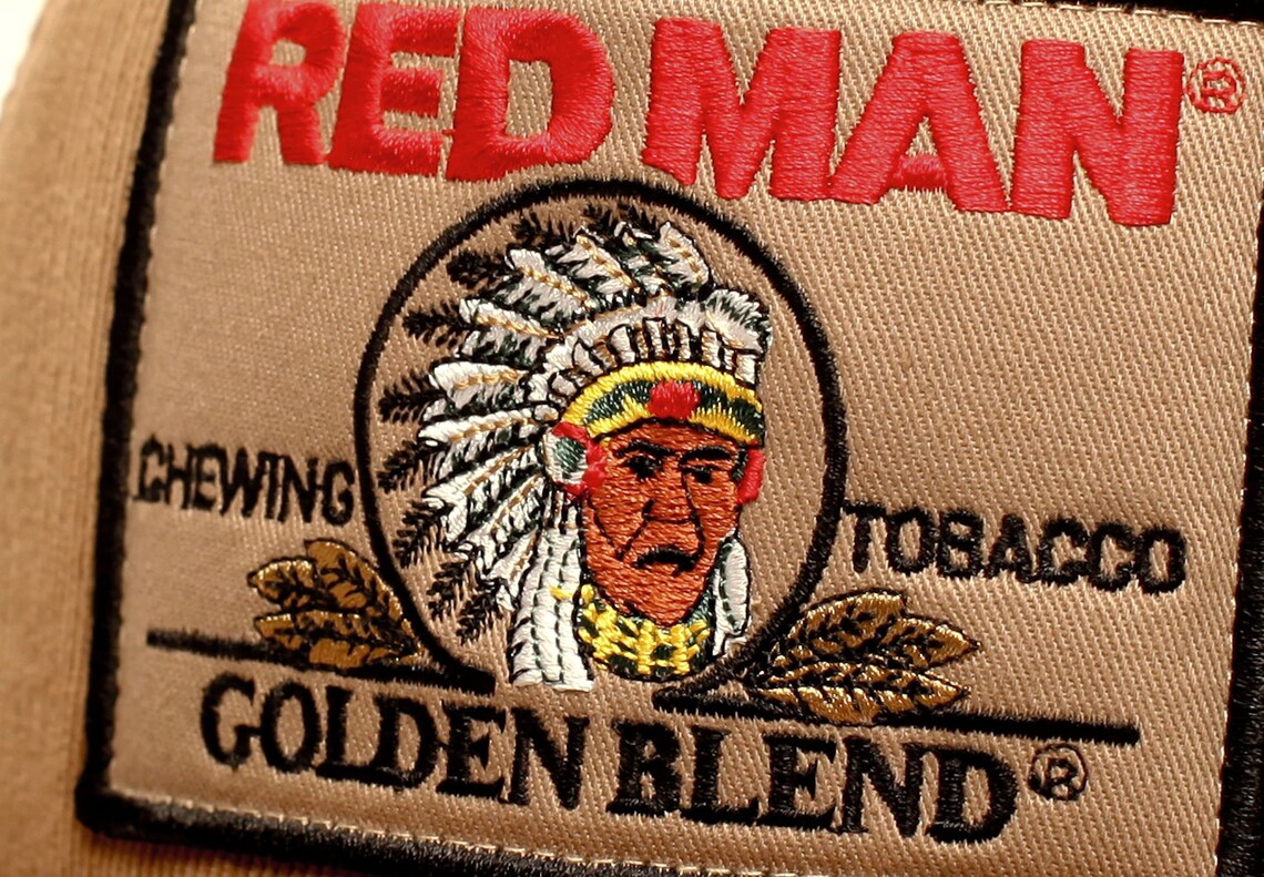 Vintage/new Red Man Chewing Tobacco Patch Truckers Hat Cap - Etsy