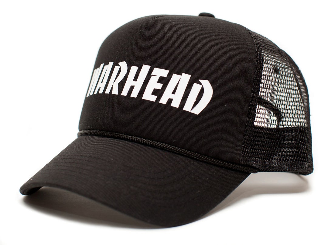 WARHEAD Font Hat Classic Truckers Baseball Caps Adjustable Adult Multi ...
