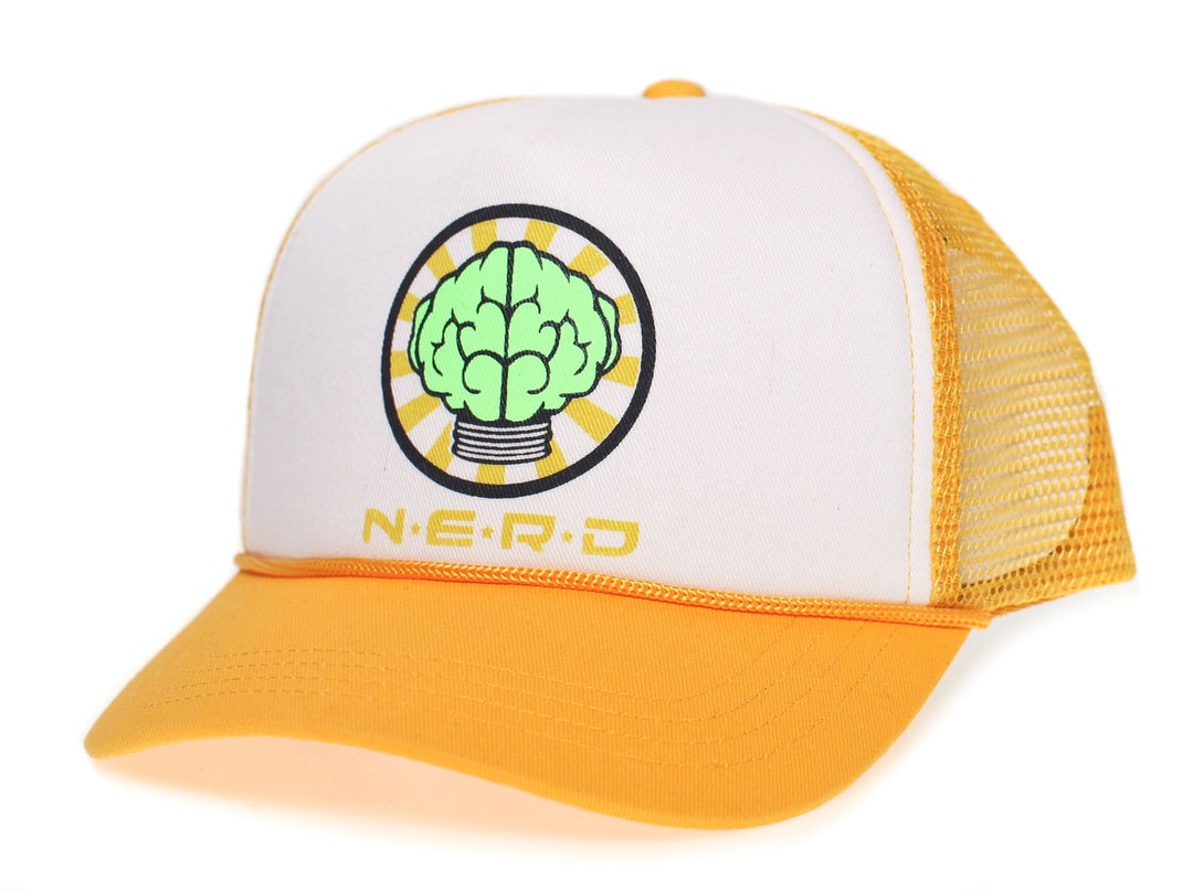 NERD Custom Hat NEPTUNES NERD Trucker Cap Adult Adjustable Multi Colors ...