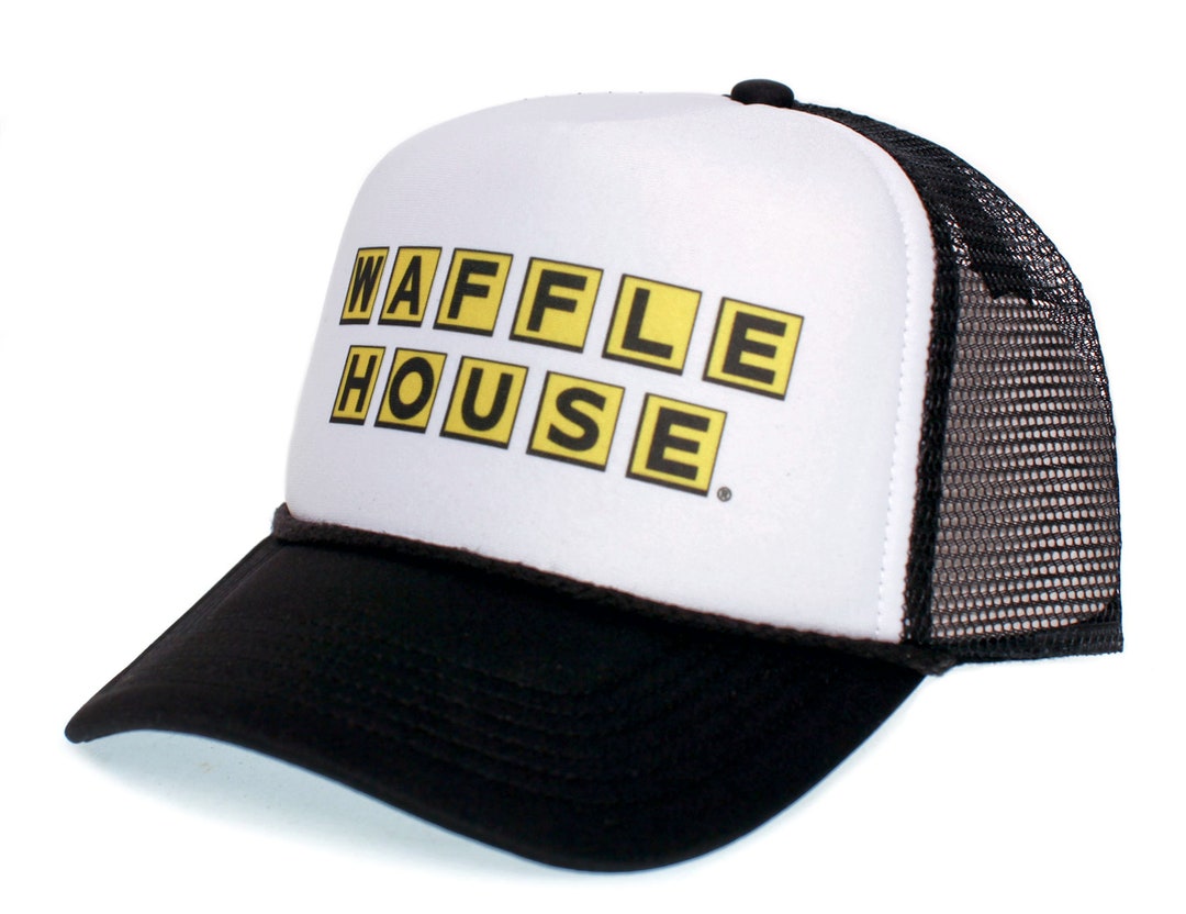 Waffle House Vintage Trucker Hat Handmade Snapback Adult One-size Multi ...