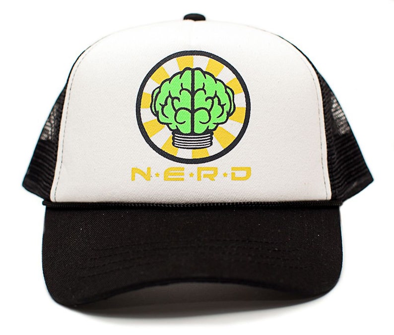 Custom NERD NEPTUNES NERD Trucker Hat Mesh Hat Snapback Cap - Etsy Canada
