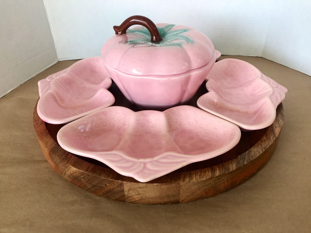 Pink Kitsch Pottery, Strawberry Theme, Party Essentials Comes With ...