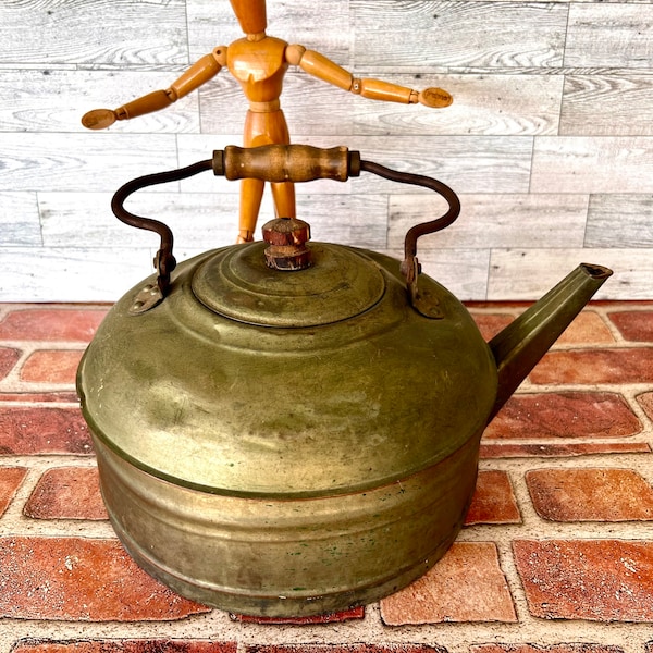 Antique Kettle - Etsy