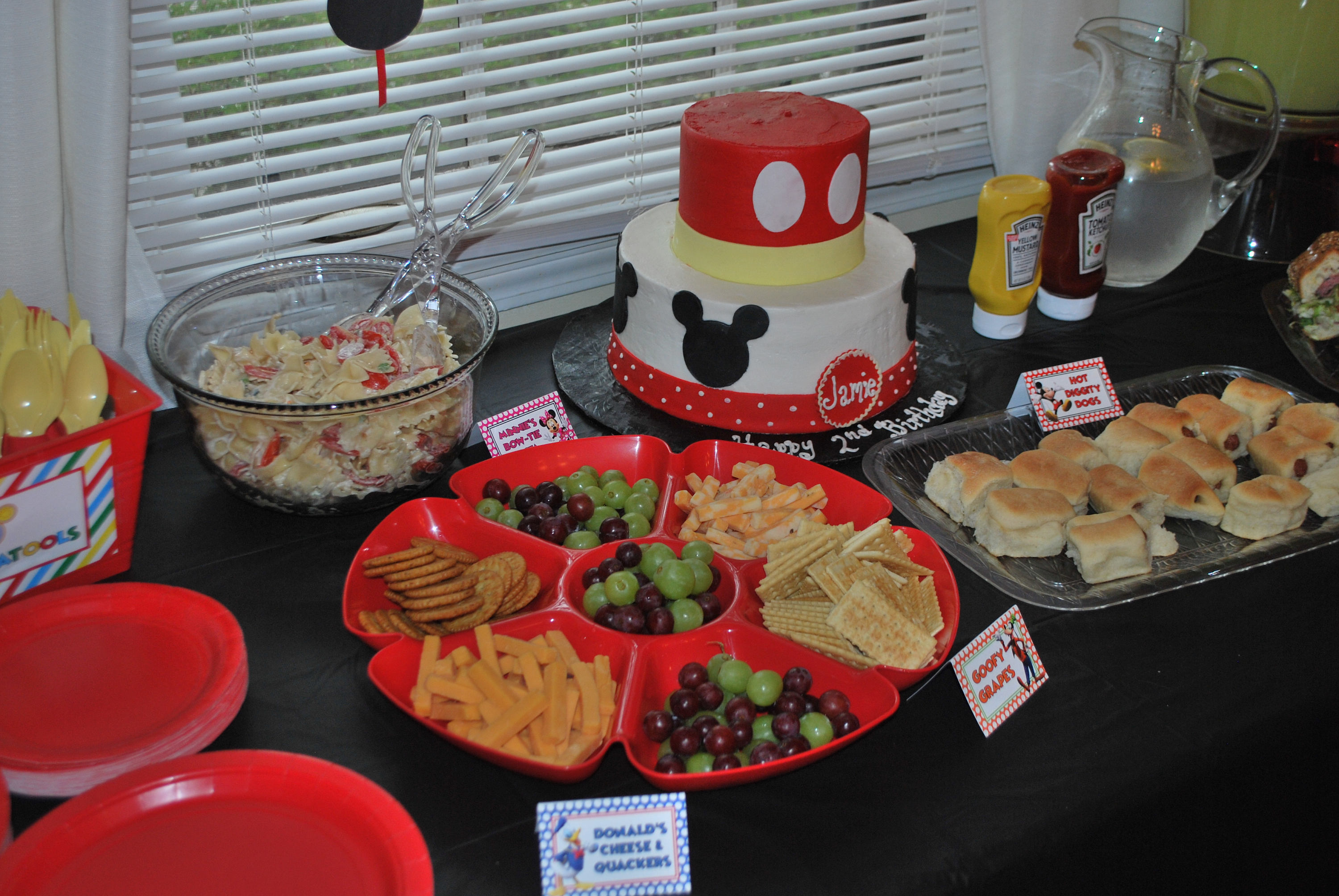 Mickey Mouse Clubhouse Party Food