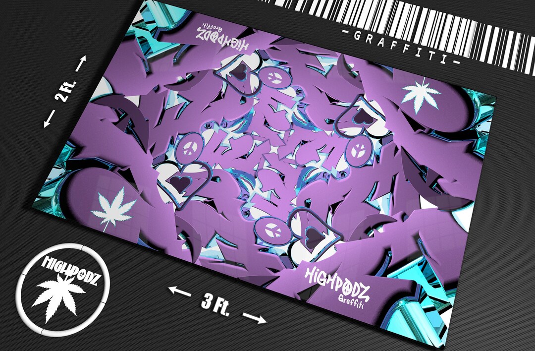 Highpodz graffiti Limited Edition Poster Prints 24 X 36 Limited to 1/420 Certificate of ...