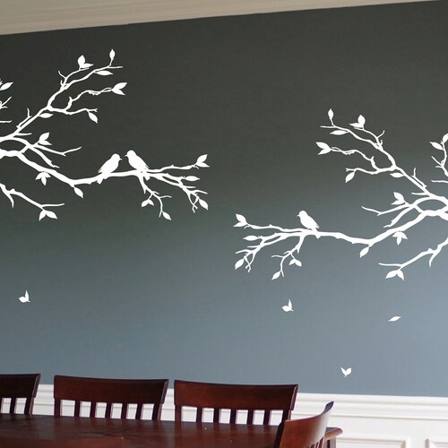 Extra Large Tree Branch Wall Decal Deco Art Sticker Mural With | Etsy