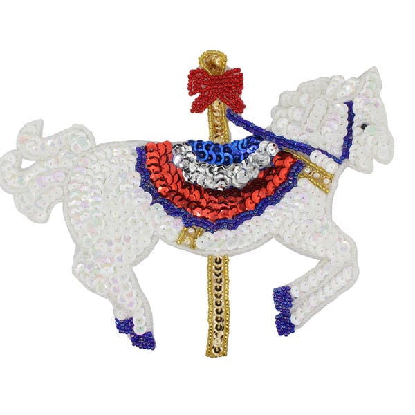 Carousel Horse Applique - Etsy