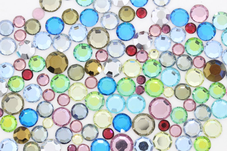 Preciosa Crystal Rhinestone golden Sea Mix 288 - Etsy