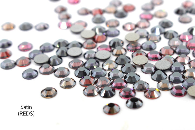 Swarovski SS20 Flatback Rhinestones Mix Satin Colors - Etsy