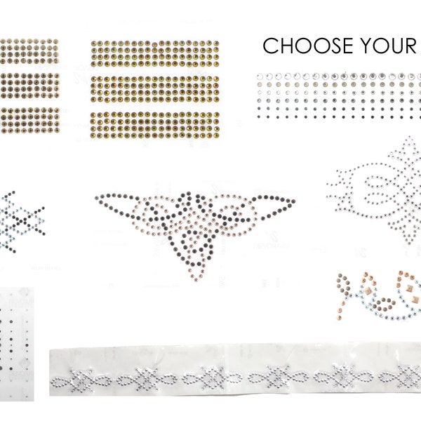 Swarovski Hot Fix Transfers - Etsy