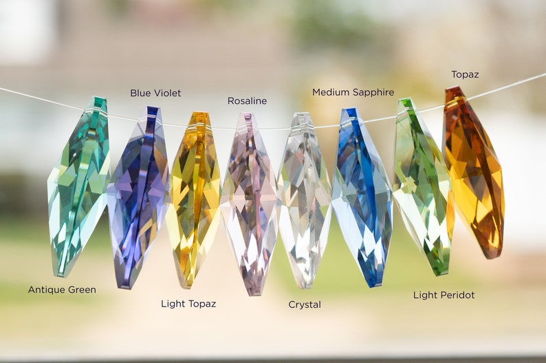 STRASS Swarovski Crystal - Chandelier Parts / Large Pendant Prism 8721 ...