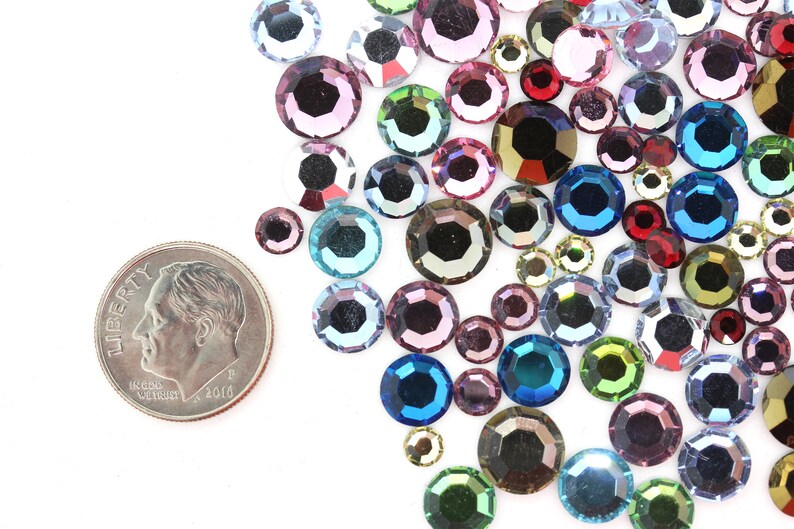 Preciosa Crystal Rhinestone golden Sea Mix 288 - Etsy