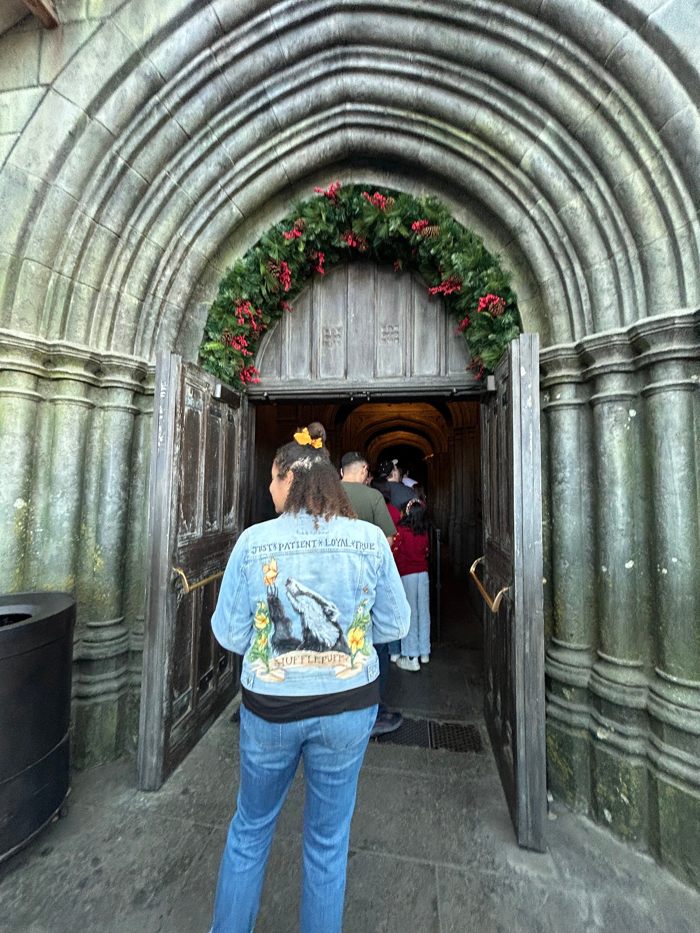 Harry Wizard House Jacket, Jean Jacket, Potter, Magic, Wizarding World ...