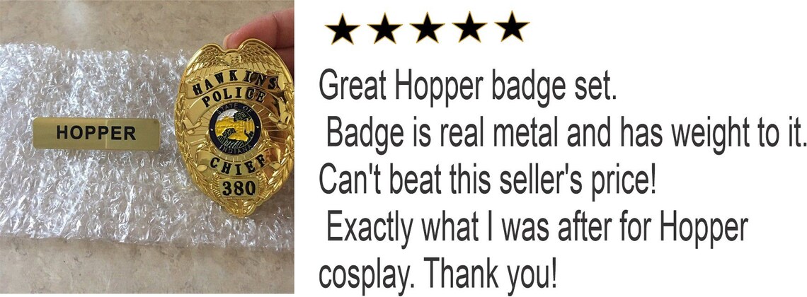 HOPPER BADGE SET - Etsy