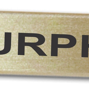 Metal Name Tags , Police , Fire and Military - Etsy