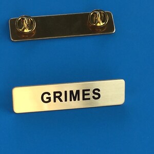 Metal Name Tags , Police , Fire and Military - Etsy